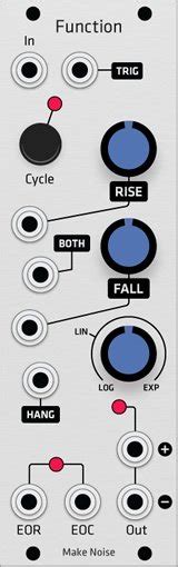 Grayscale Make Noise Function Grayscale Panel Eurorack Module On Modulargrid
