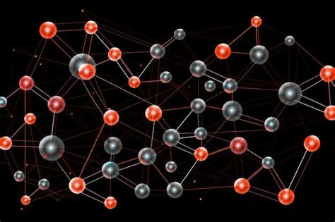 Premium Photo Digital Neural Molecular Network Professional Photography