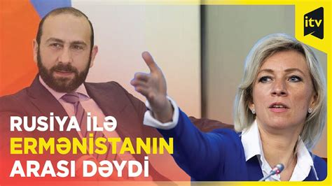 Rusiya Ermənistana Yerini Göstərdi Ermənistan Azərbaycanla Sülh