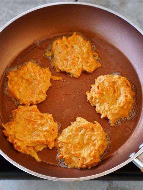Carrot Fritters Recipe Elavegan