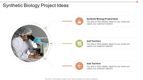 Synthetic Biology Project Ideas In Powerpoint And Google Slides Cpp PPT PowerPoint