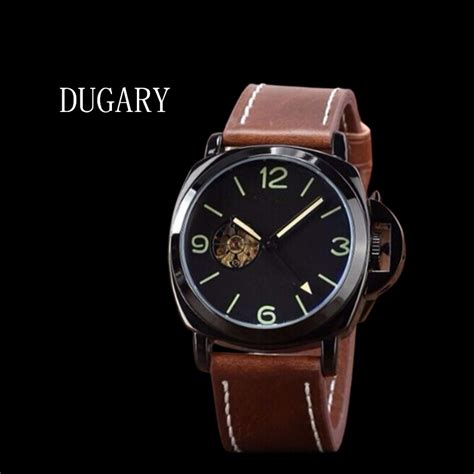 Dugary Pilot Automatische Mechanische Uhren Leuchtende Wasserdichte