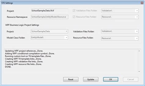 Building WPF Applications With Self Tracking Entity Generator And Visual Studio Project