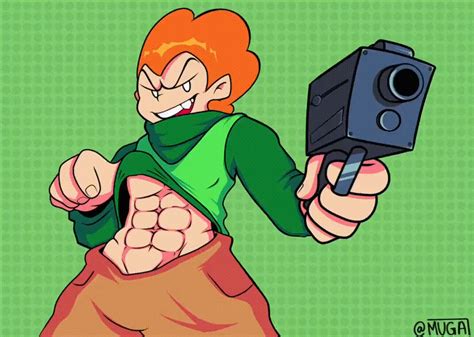 Rule 34 1boy Abs Animated Buff Flashing Friday Night Funkin Ginger