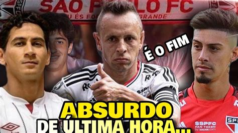 FIM 1 NO SPFC e vai sair mais RAFINHA REFORÇOS NA ÁREA novo