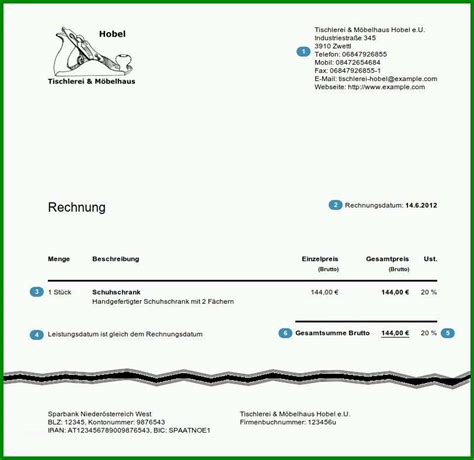 Exklusiv Privatrechnung Ohne Mwst Vorlage Frische Rechnungen 850102