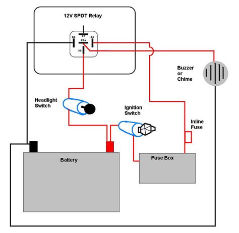 Headlight Relay Wiring Wiring Diagram Relay Headlight