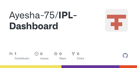 Github Ayesha 75ipl Dashboard