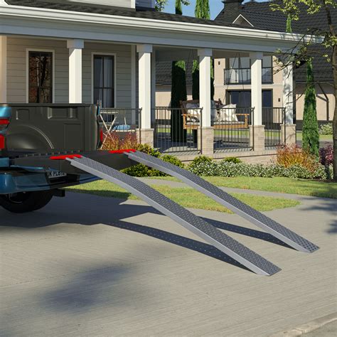 Stalwart 69 Inch Steel Loading Ramps Set Of Two Wayfair