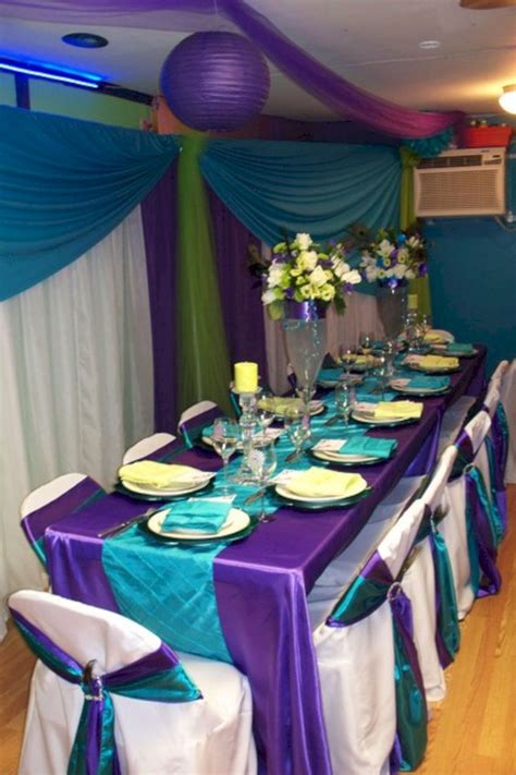 Best Ideas About Peacock Wedding Party 60 Turquoise Wedding Teal