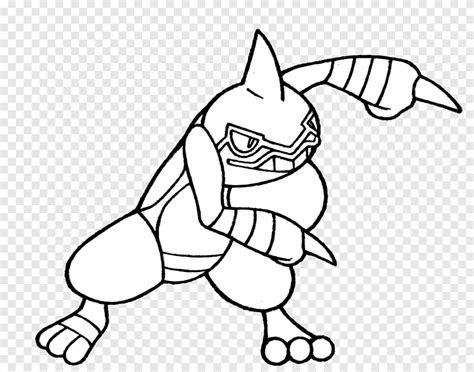 Pokemon Toxicroak Coloring Pages