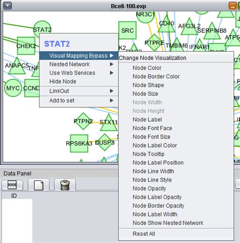 Cytoscape Network Viewer Geworkbench
