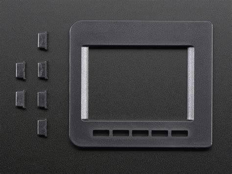 Faceplate And Buttons Pack For 24″ Pitft Hat — Raspberry Pi A