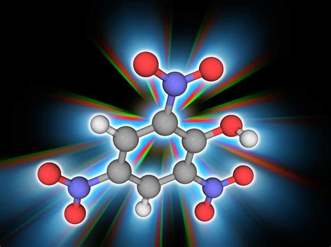 Picric Acid Organic Compound Molecule Photograph By Laguna Design