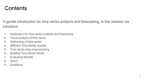 Demand Time Series Analysis And Forecasting Pdf Technology And Computing