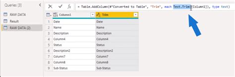 Come Unire Dinamicamente Le Colonne In Una Tabella Di Power Query