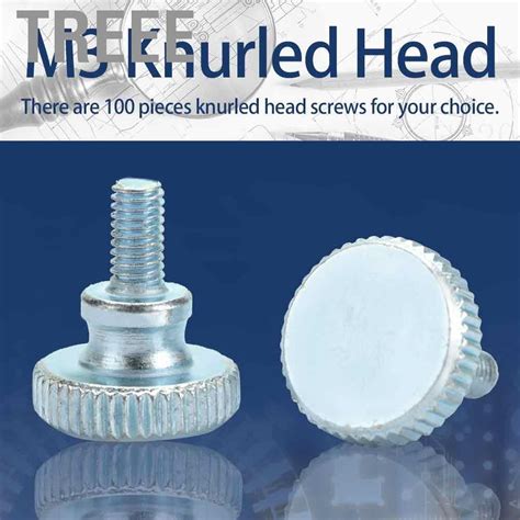 Treee 100 ชิ้นสกรูหัวทำเป็นสันปรับขั้นตอนคู่จับสกรูสูงสำหรับใช้ในครัวเรือน Shopee Thailand