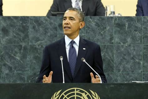 President Obama United Nations General Assembly Speech Peace Action