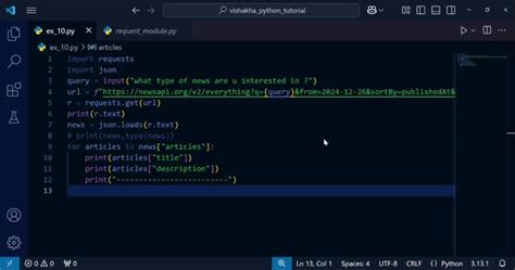 Python Webscraping Vishakha Ojha