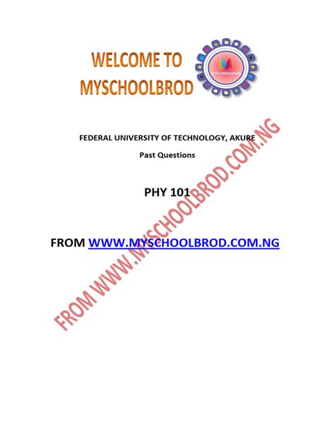 Phy 101 Past Questions Pdf Orbit Acceleration