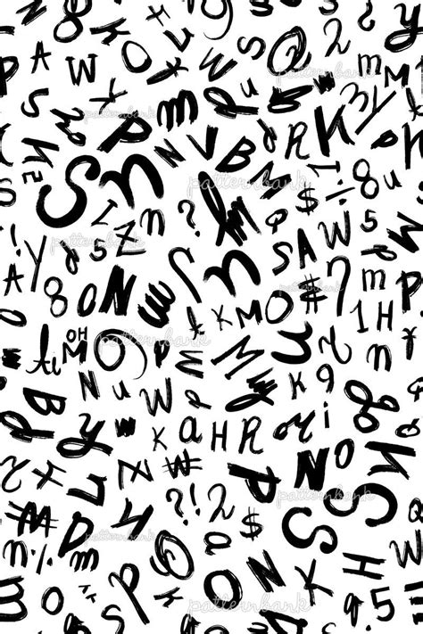 Letters Numbers Symbols By Jackie Lee Designs Letters And Numbers Jackie Seamless Symbols