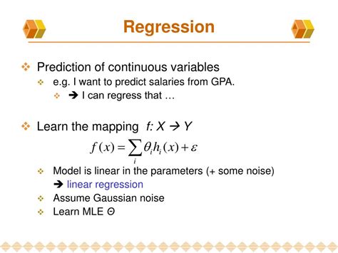 Ppt Bayes Classifier Linear Regression Powerpoint Presentation