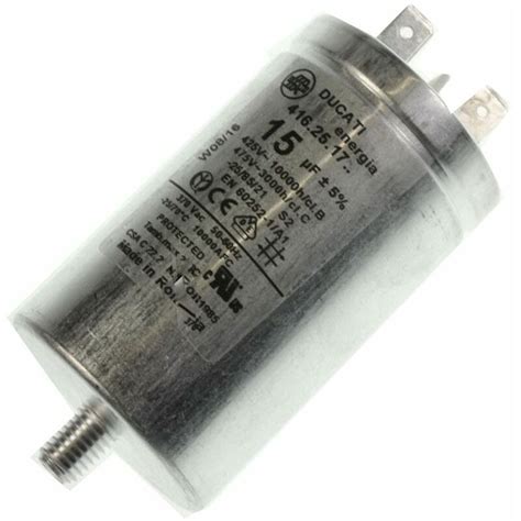 Kondensator 15mf Original Trockner 481010344796, C00317456 Whirlpool ...