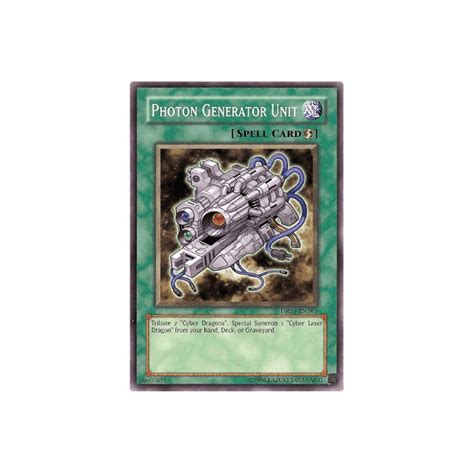 Yu Gi Oh Card Dr4 En165 Photon Generator Unit