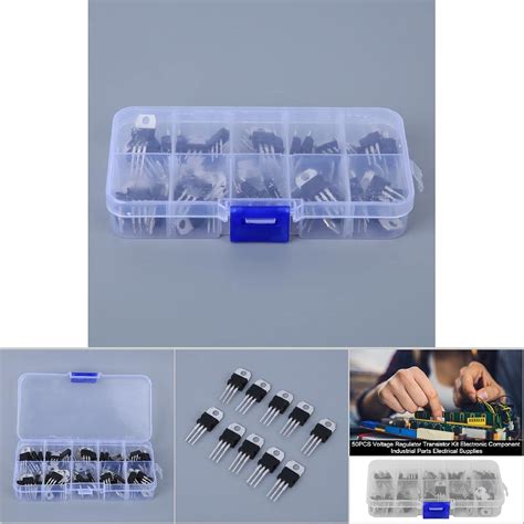50pcs Voltage Regulator Transistor Kit General Purpose Transistors
