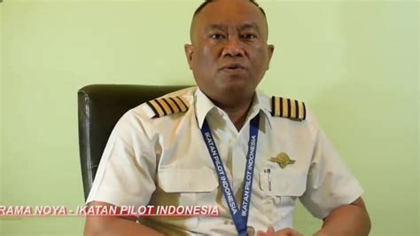 TANGGAPAN IKATAN PILOT INDONESIA TENTANG ZERO GRAVITY CAPTAIN VINCENT