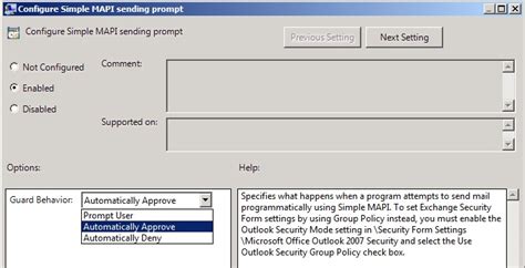 The Programmatic Security Settings Cannot Be Configured Successfully When You Configure The