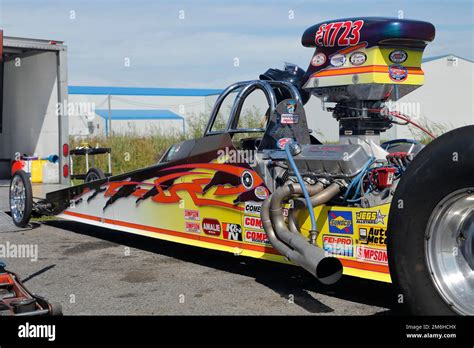 Race Car Nitro Top Fuel Dragster Napierville Province Of Quebec
