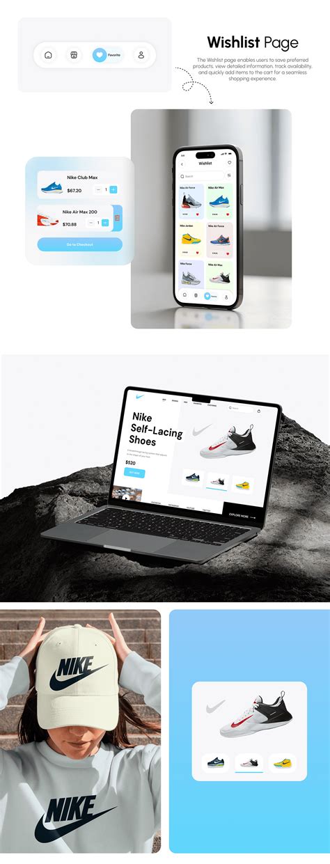 Nike Shoe E Commerce Mobile App Uiux Behance