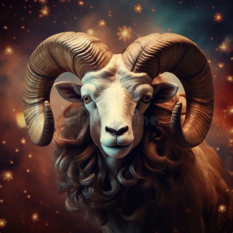 Astrology Calendar Aries Zodiac Sign Stock Illustration Illustration