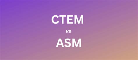 Considering Ctem Vs Asm Understand This One Key Difference