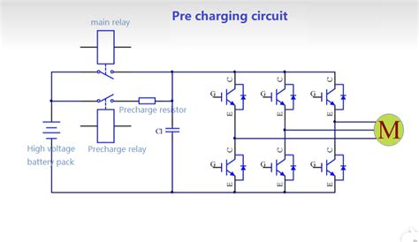 Electric Vehicle Pre Charging Circuit