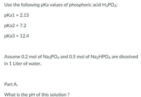 Answered: Use the following pKa values of… | bartleby