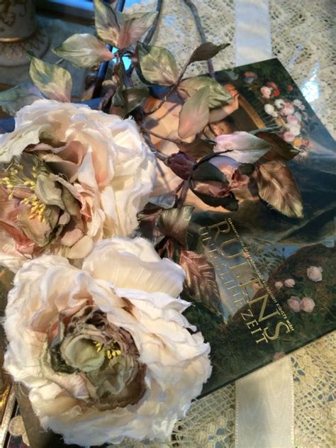 アールヌーボー調の薔薇 布の花と遊ぼう 楽天ブログ