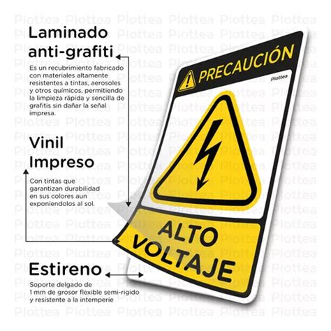 Señalamiento Alta Temperatura Letrero Señaletica 20x20 En Venta En