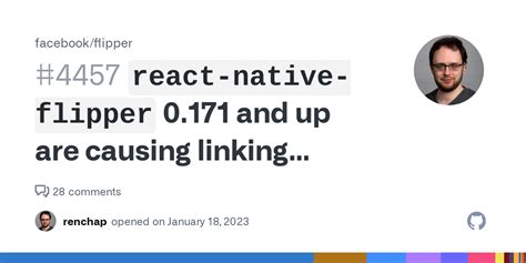 React Native Flipper 0 171 And Up Are Causing Linking Errors On IOS