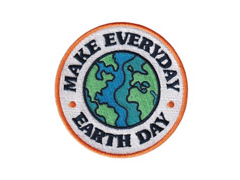 Eco Green Badges From Recycled Bottles Embroidery Badge