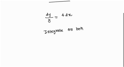 Find The General Solution Of The Given Differential Equation Y 5x4y X4