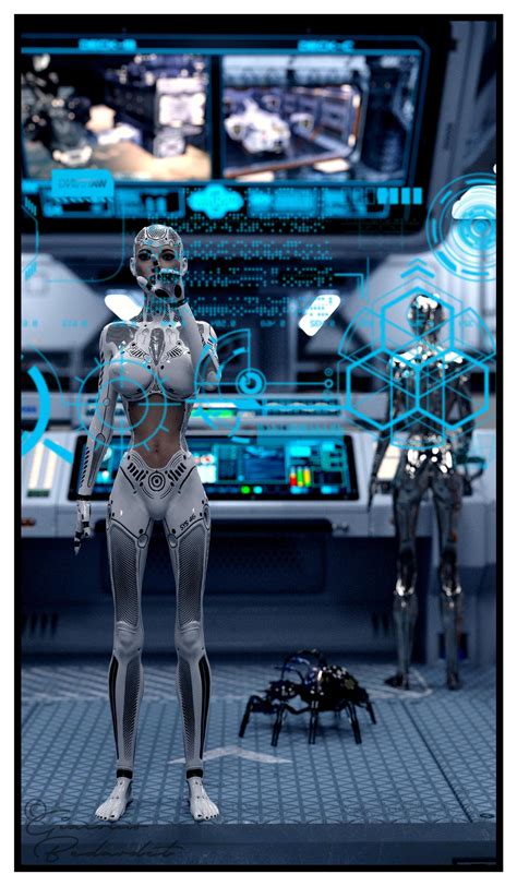 Gynoids On Deck By Giacomo Bedardet On Deviantart