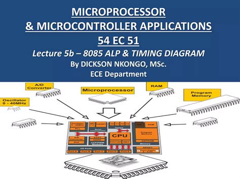 Unit 1 8085 Timing Diagram Lecture 5b PPTX