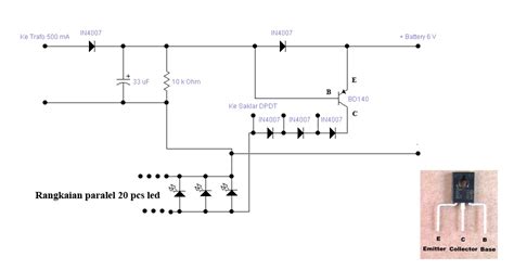 Terbaru Skema Pcb Rangkaian Lampu Emergency Skema Pcb