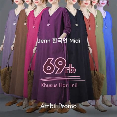 Jual JEN MIDI DRESS BAHAN CRINGKLE LD Cm Shopee Indonesia