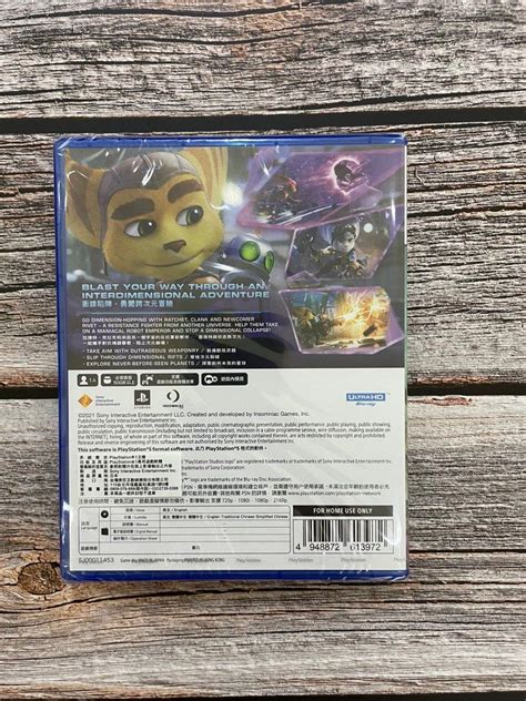 Ps5 拉捷特與克拉克時空裂縫 Ratchet And Clank Rift Apart 中文版【全新現貨】 電玩遊戲相關 電玩、電腦遊戲