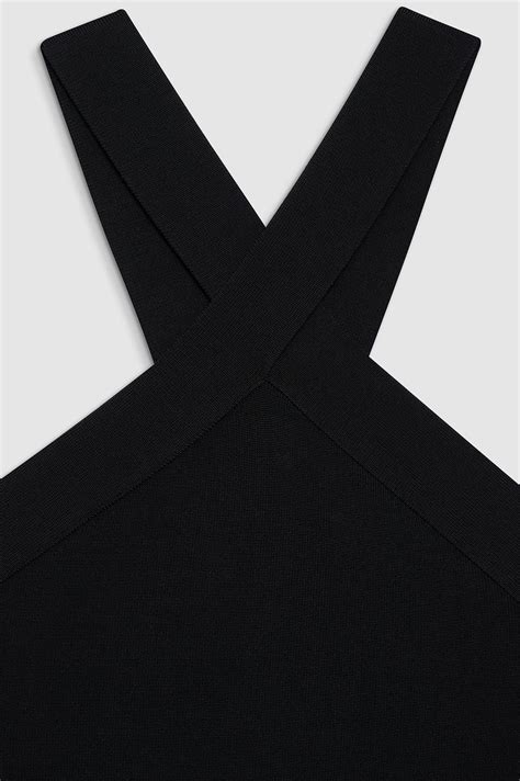 Anine Bing Brea Top Black
