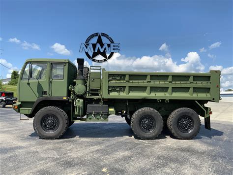 2006 Stewart And Stevenson M1157 A1r Mtv 10 Ton 6x6 Dump Truck