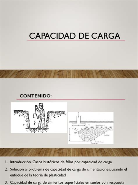 Tema 4capacidad De Carga Pdf Fundación Ingeniería Represa